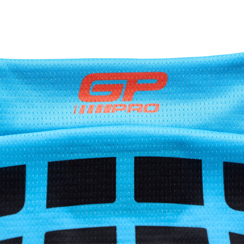 GP Pro LS Jersey Framework Black / Cyan – Troy Lee Designs