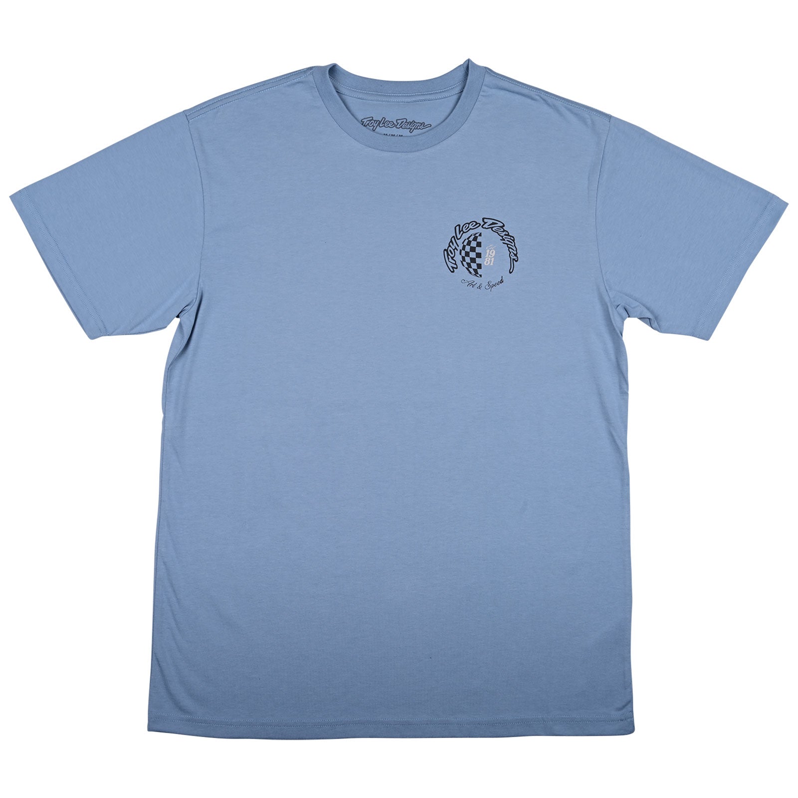 Short Sleeve Tee Worldwide Dusty Blue – Troy Lee Designs