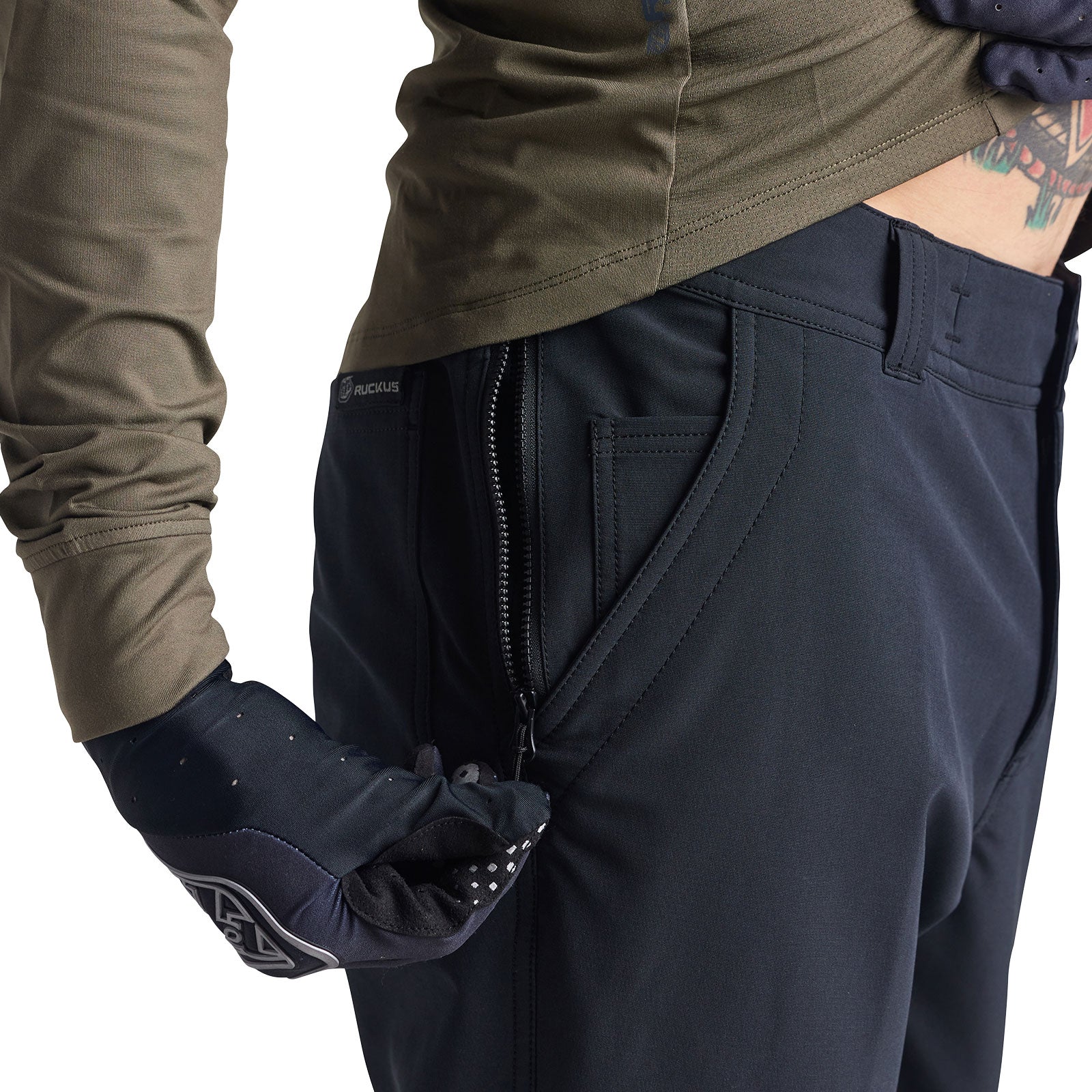 Ruckus Long Travel Pant Mono Carbon – Troy Lee Designs