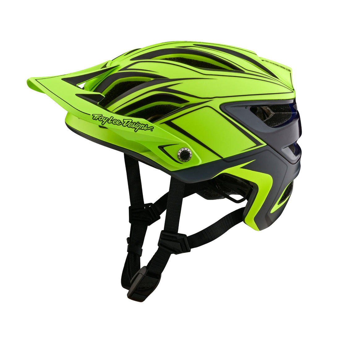 A3 Helmet W/MIPS Uno Pinstripe Yellow – Troy Lee Designs