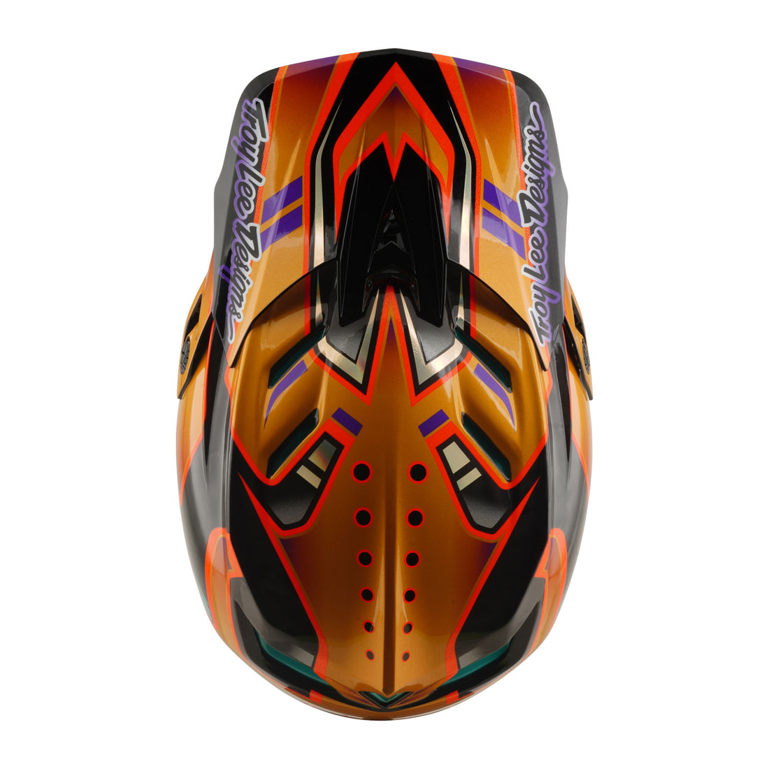 D4 Carbon Helmet Crest Gold – Troy Lee Designs