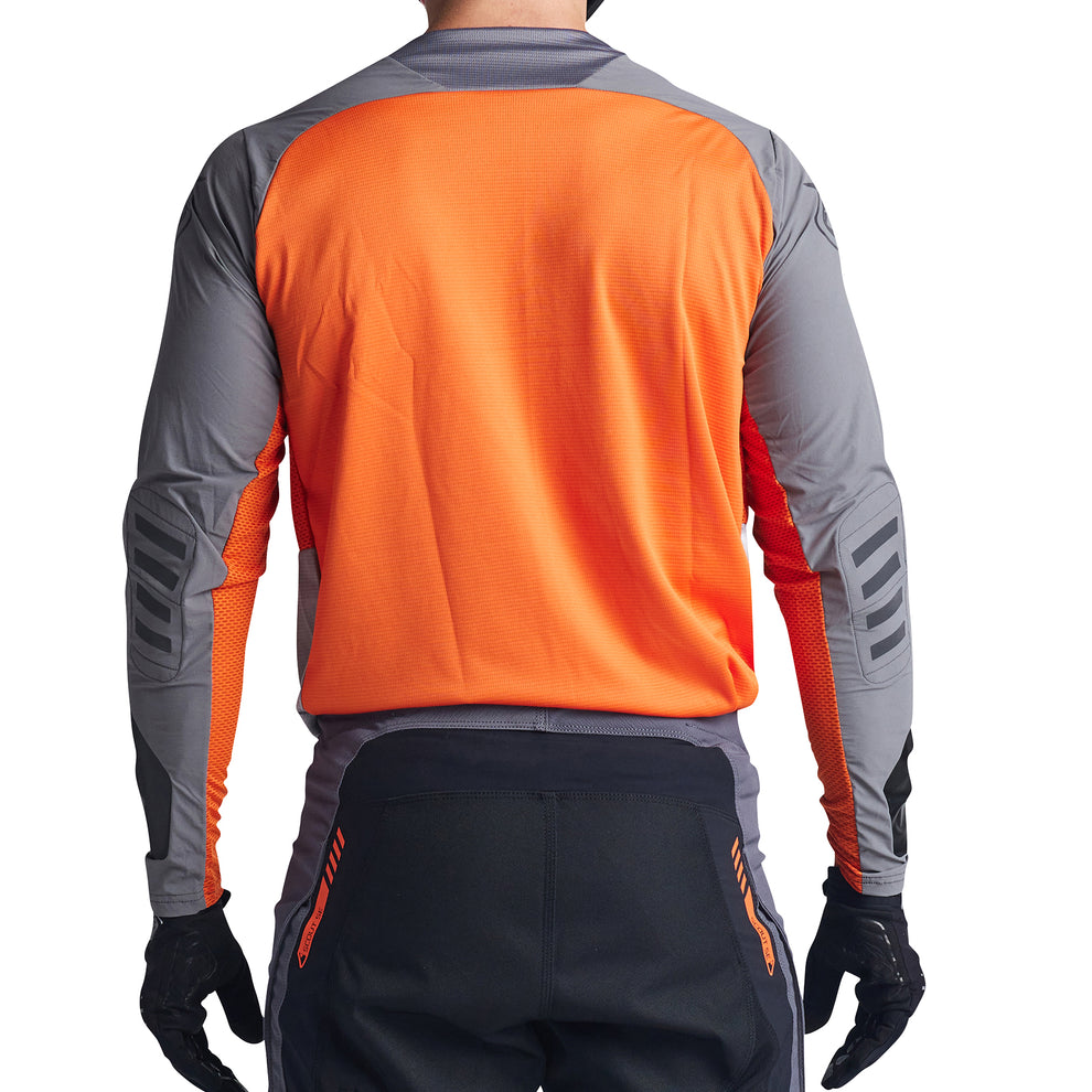 Scout SE Jersey Systems Gray / Neon Orange – Troy Lee Designs