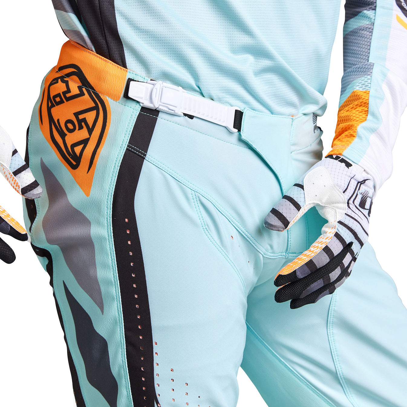 SE Pro Pant Wavez Bleached Aqua – Troy Lee Designs