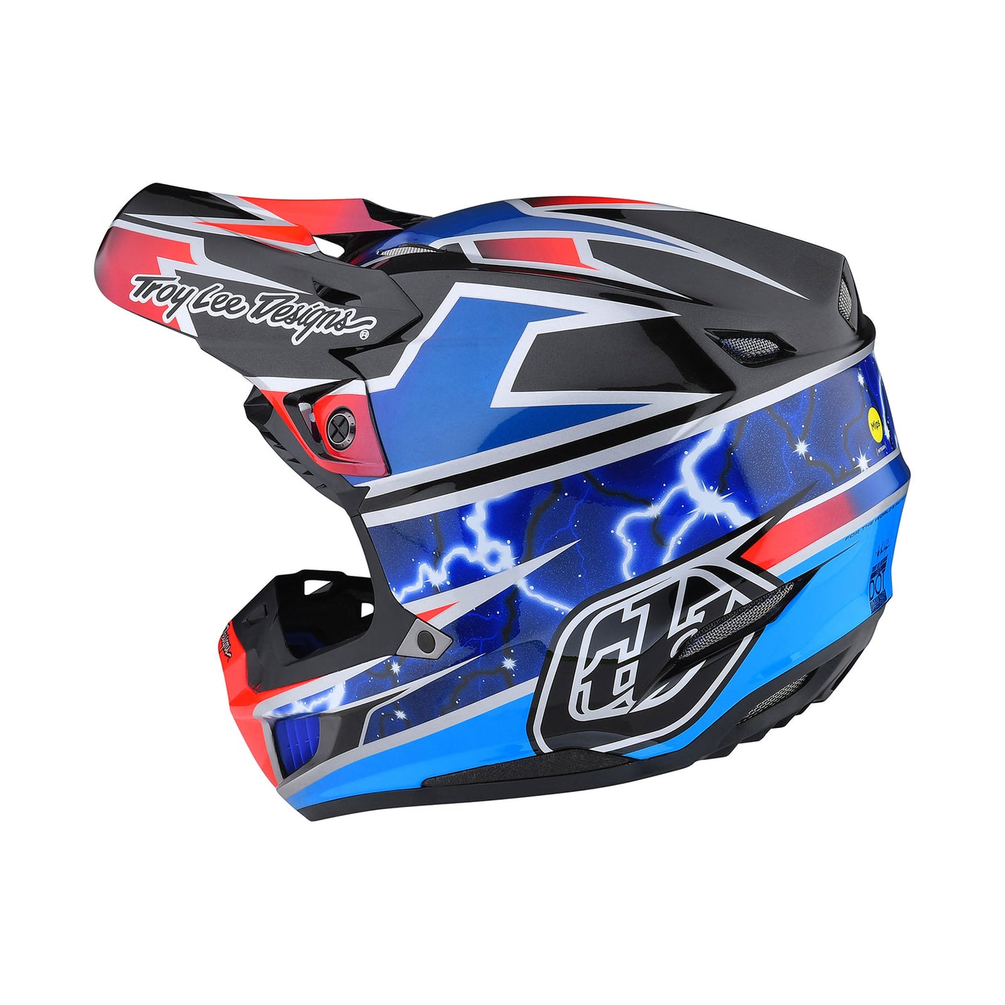 SE5 Composite Helmet Lightning Blue – Troy Lee Designs