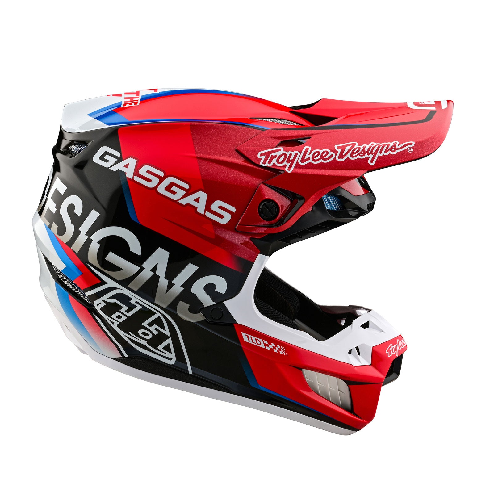 SE5 Composite Helmet W/MIPS GasGas Fumes Red / Black – Troy Lee Designs