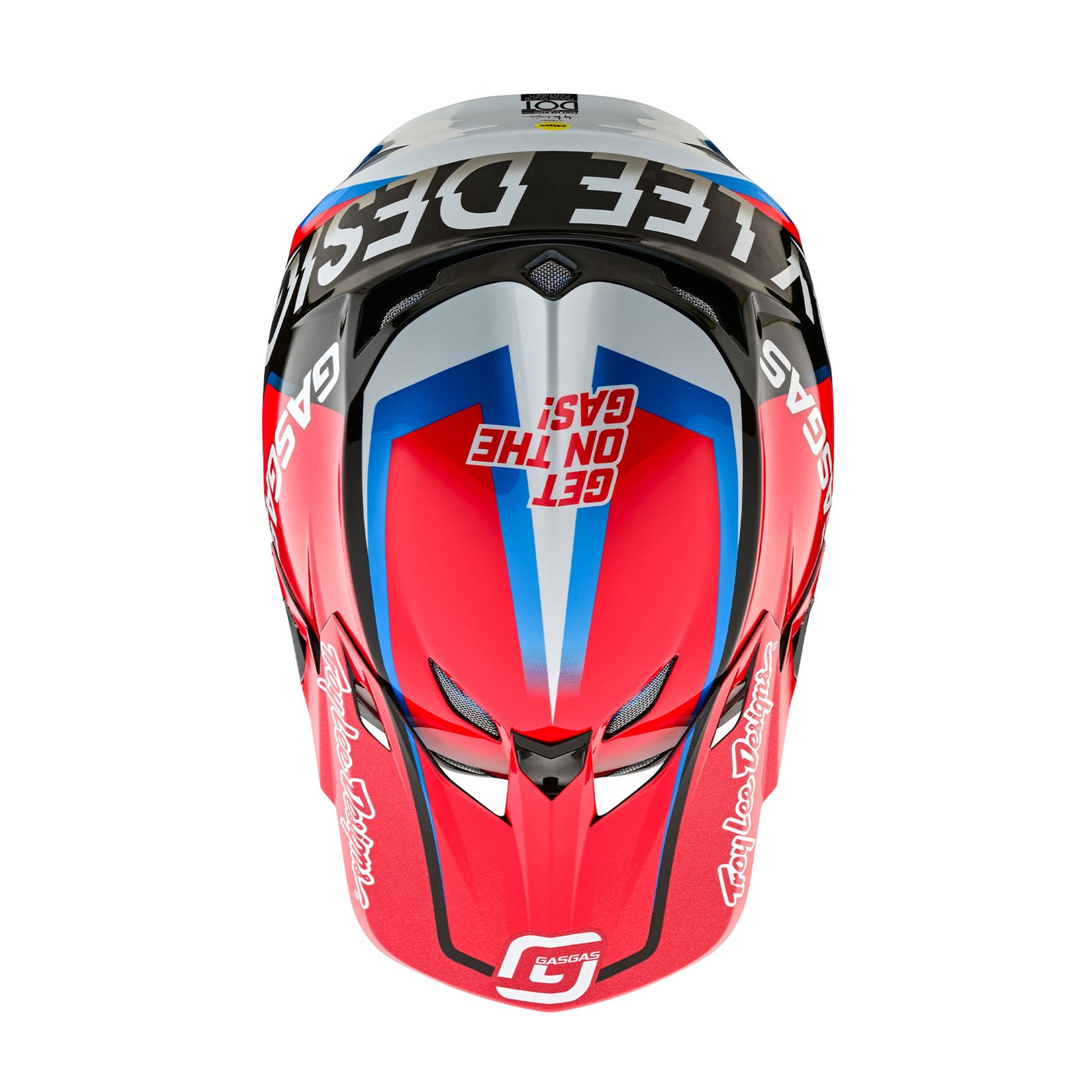 SE5 Composite Helmet W/MIPS GasGas Fumes Red / Black – Troy Lee Designs