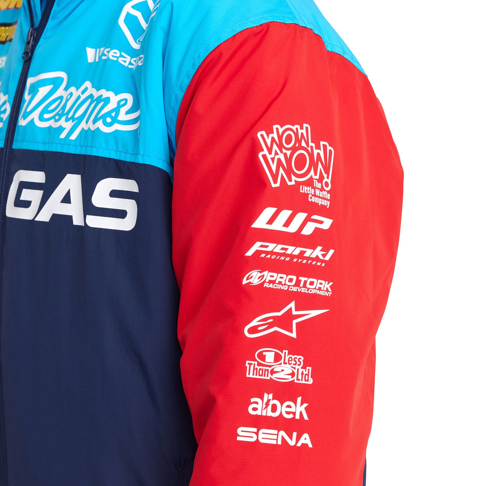 Pit Jacket TLD GasGas Team Navy / Red – Troy Lee Designs