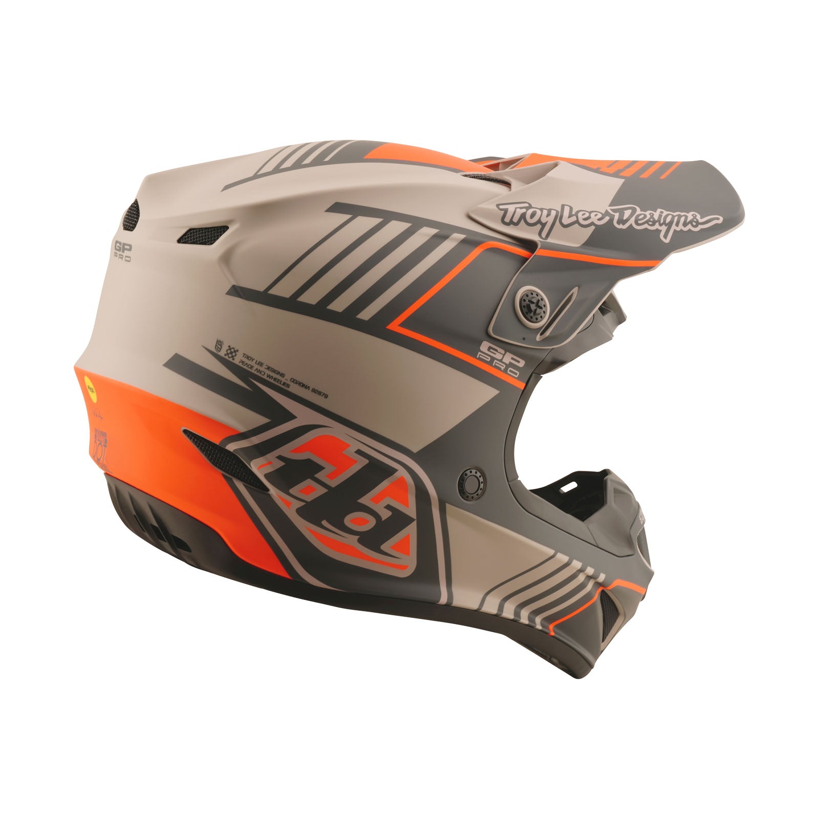 GP Pro Helmet Segment Taupe – Troy Lee Designs