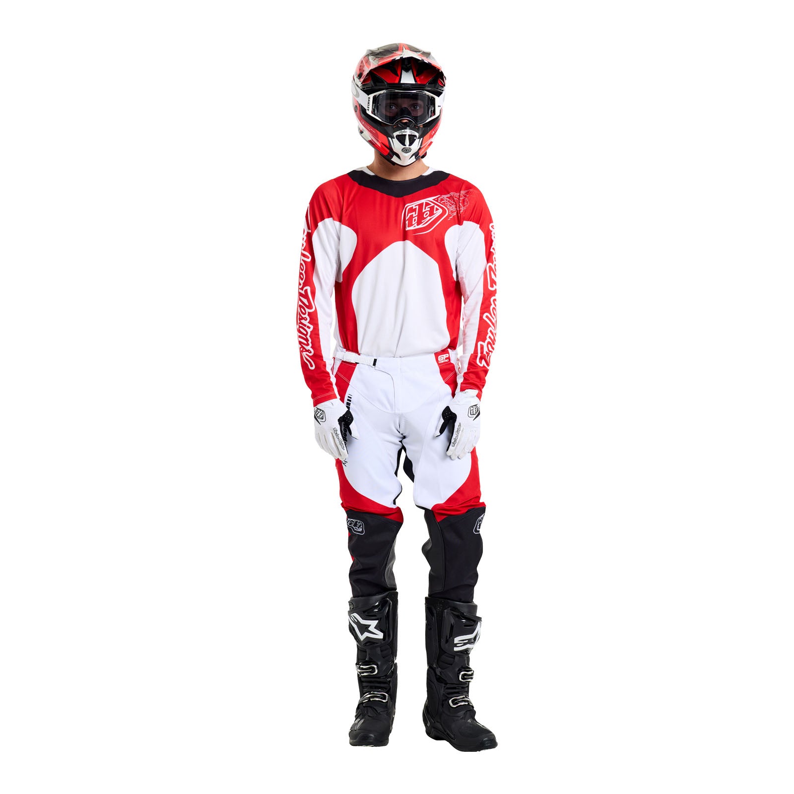 GP Pro Pant Frames White / Red – Troy Lee Designs