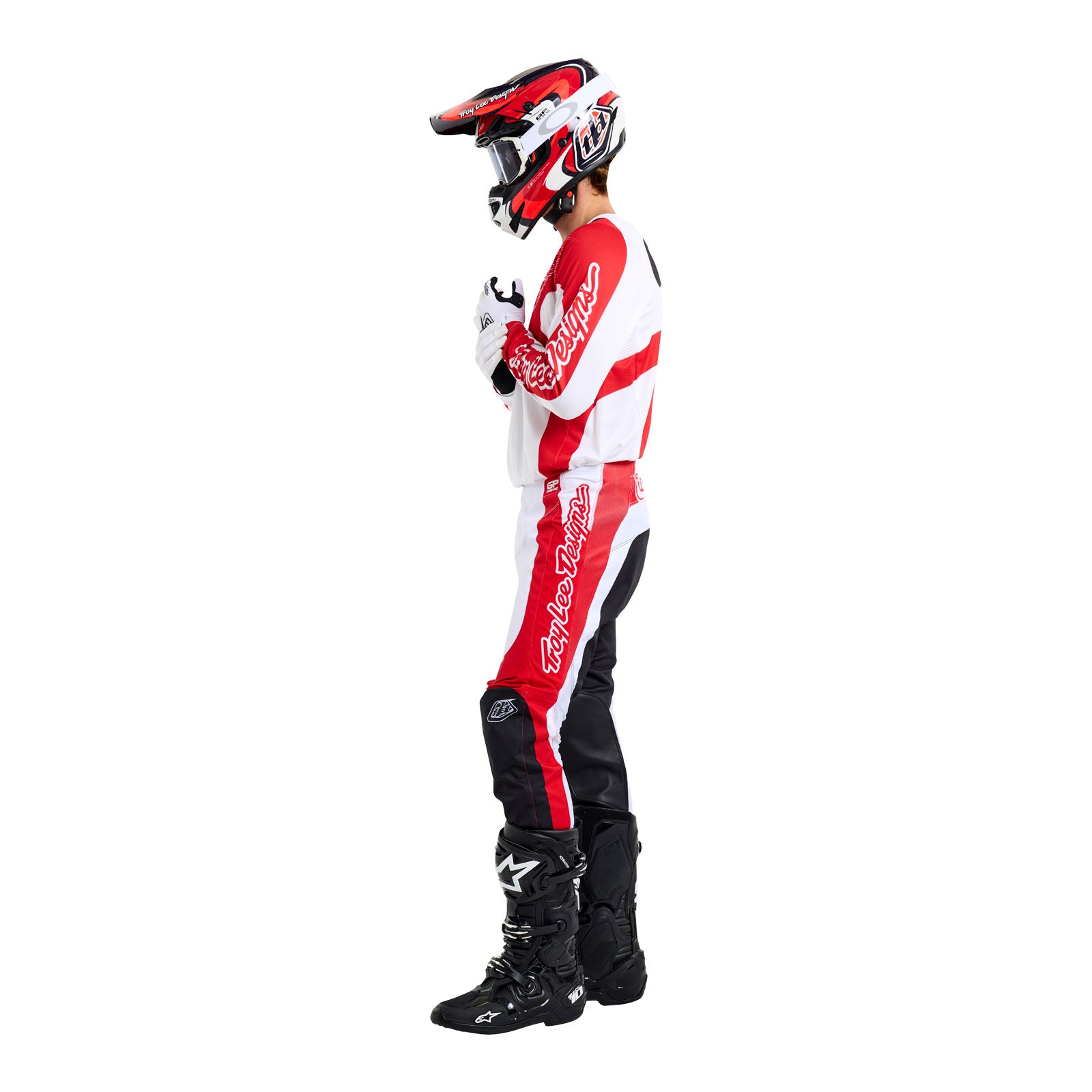 GP Pro Pant Frames White / Red – Troy Lee Designs