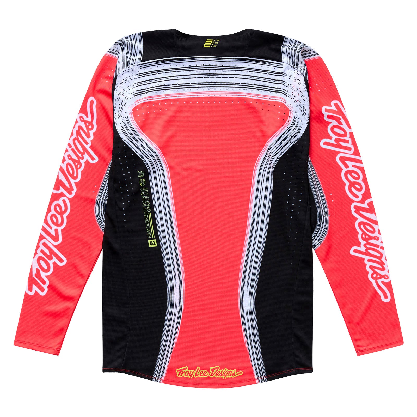 SE Pro Jersey Stripes Infra Red / Black – Troy Lee Designs