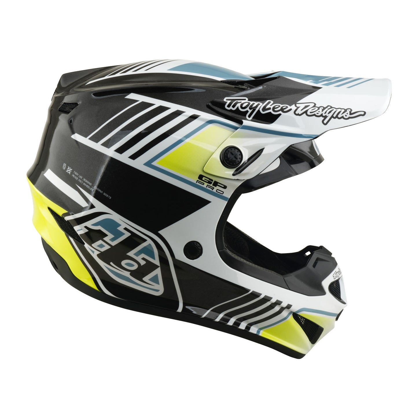Youth GP Pro Helmet Segment Gray – Troy Lee Designs