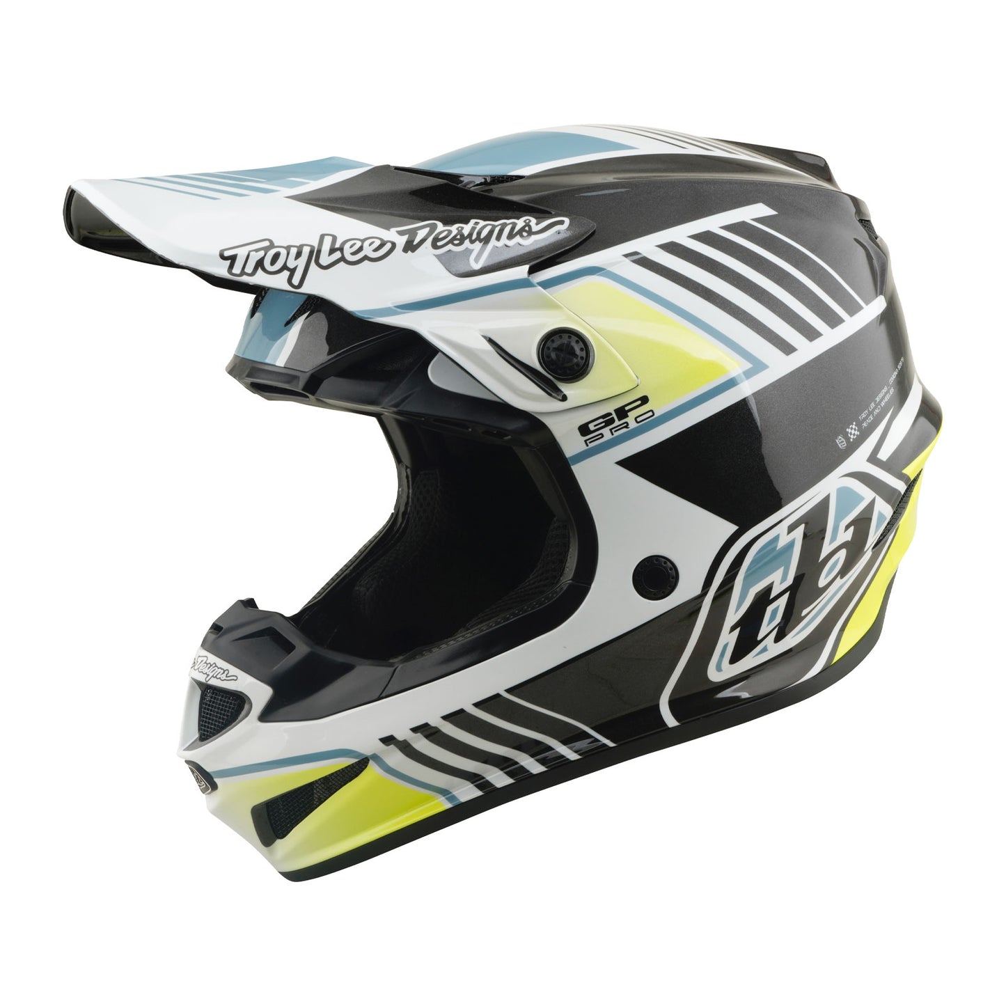 Youth GP Pro Helmet Segment Gray – Troy Lee Designs