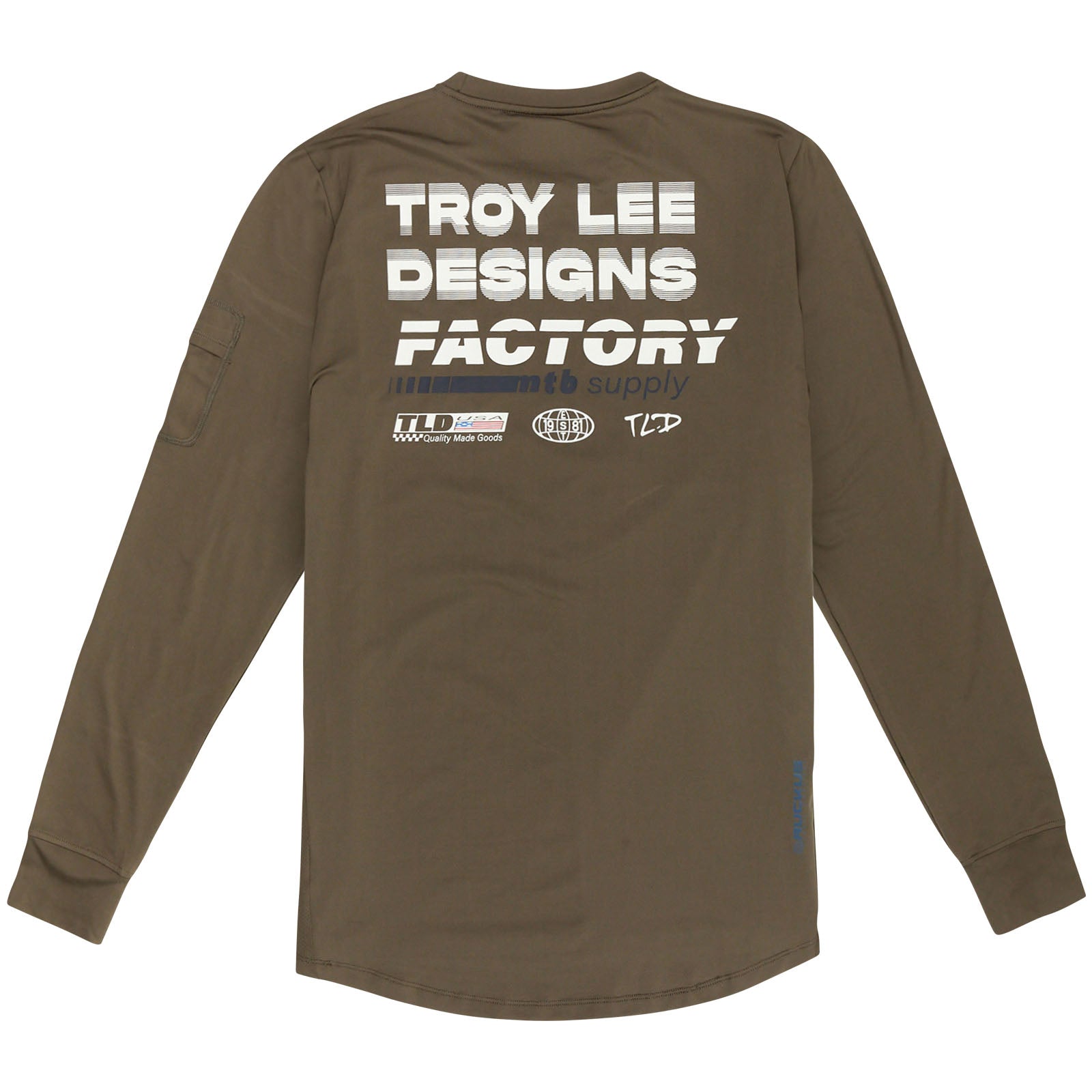 Ruckus Long Sleeve Ride Tee Factory Caper – Troy Lee Designs