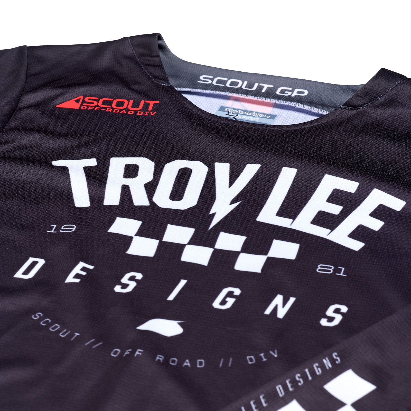 Scout GP Jersey Ripper Black – Troy Lee Designs
