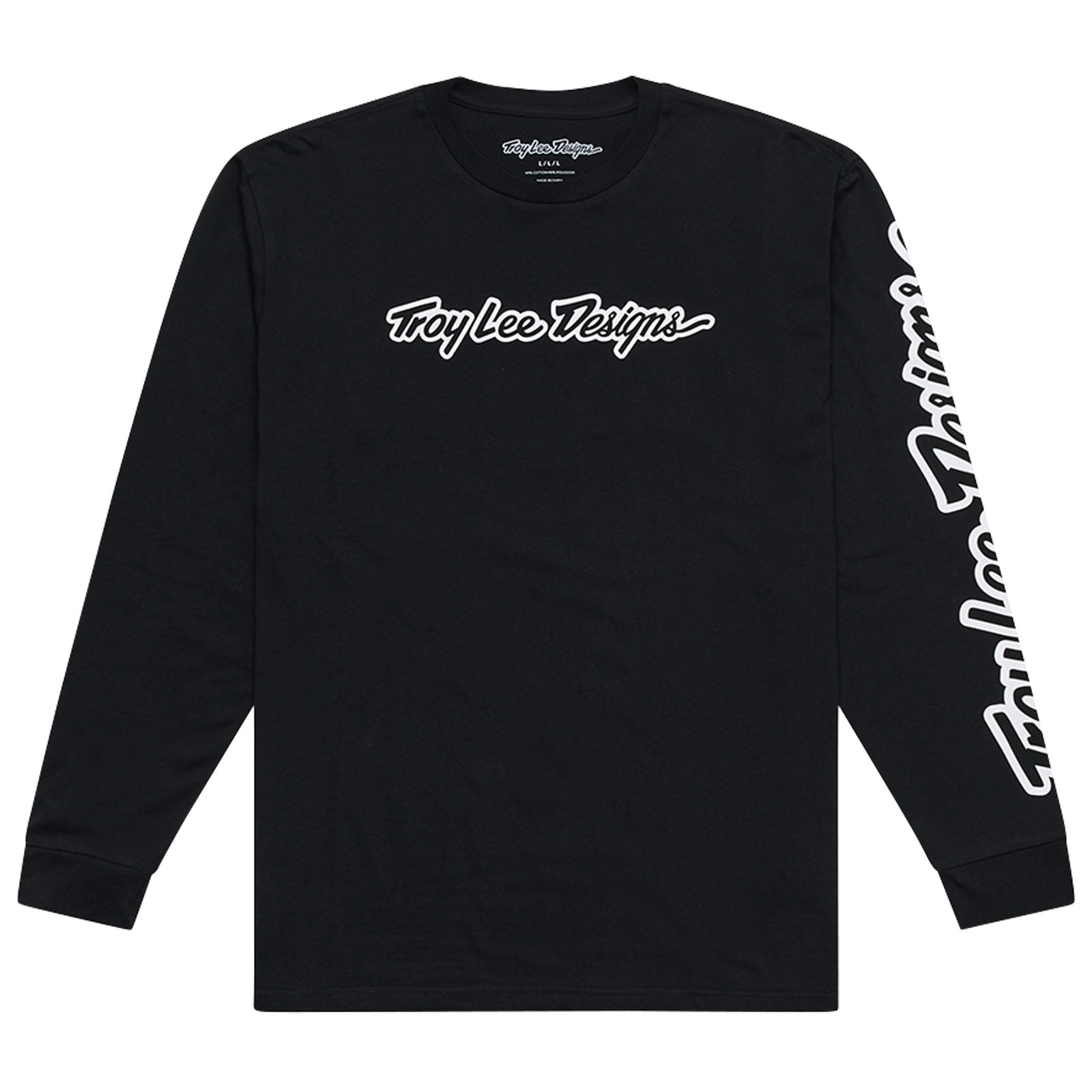 Long Sleeve Tee Signature Black – Troy Lee Designs