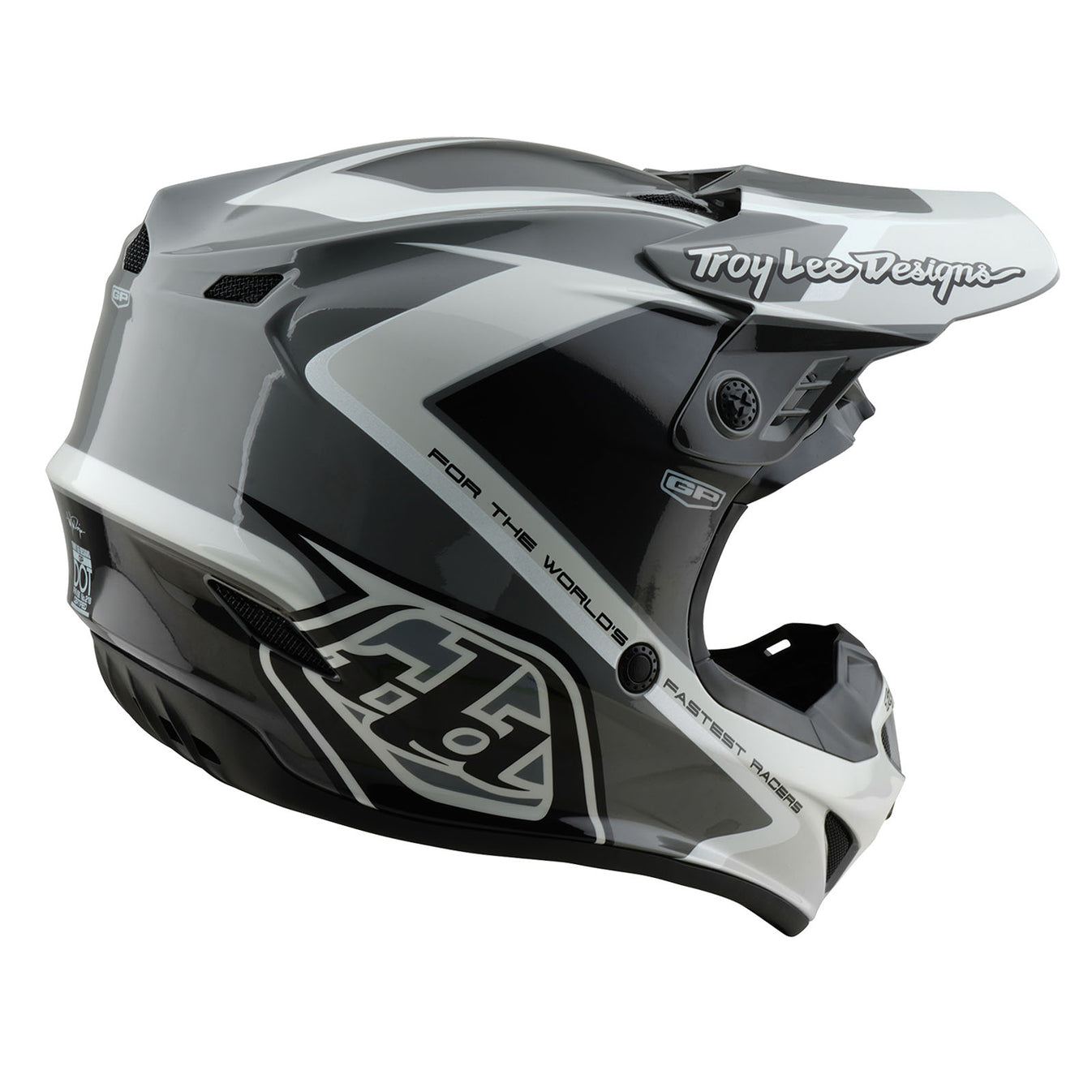 GP Helmet Shutter Gray – Troy Lee Designs