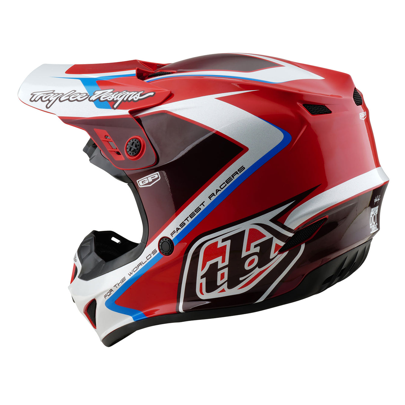 Youth GP Helmet Shutter Red – Troy Lee Designs