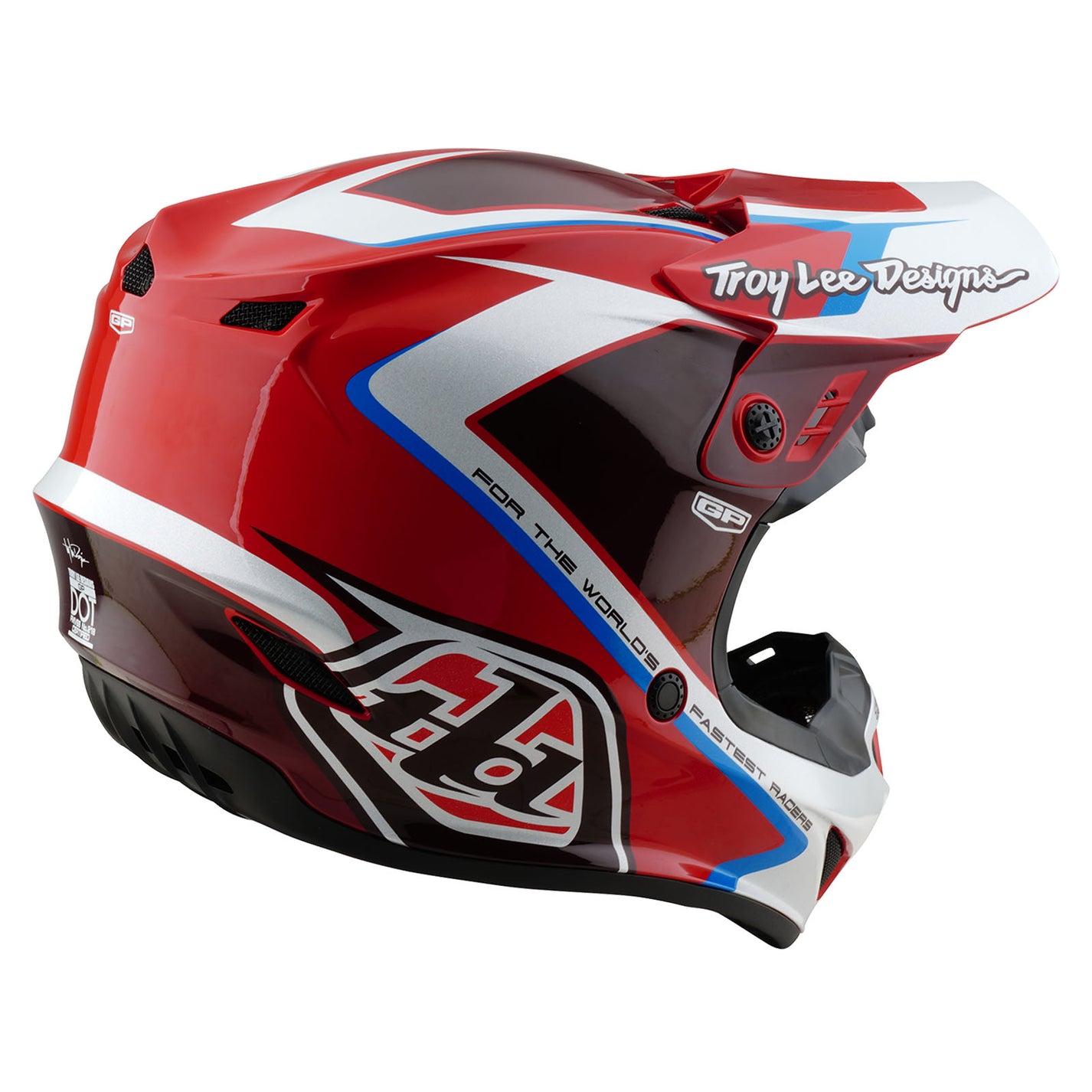 Youth GP Helmet Shutter Red – Troy Lee Designs