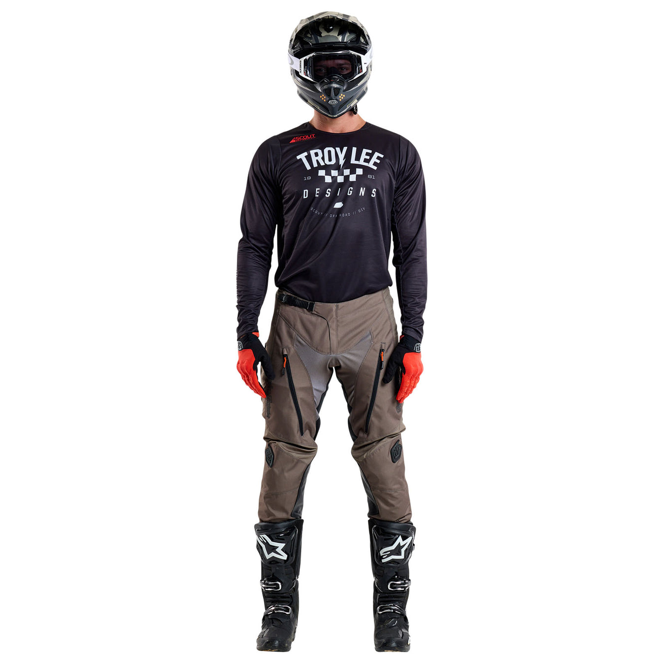 Scout GP Jersey Ripper Black – Troy Lee Designs