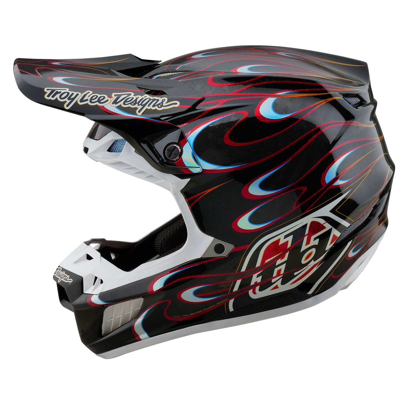 SE5 Carbon Helmet Torched Black / Red – Troy Lee Designs