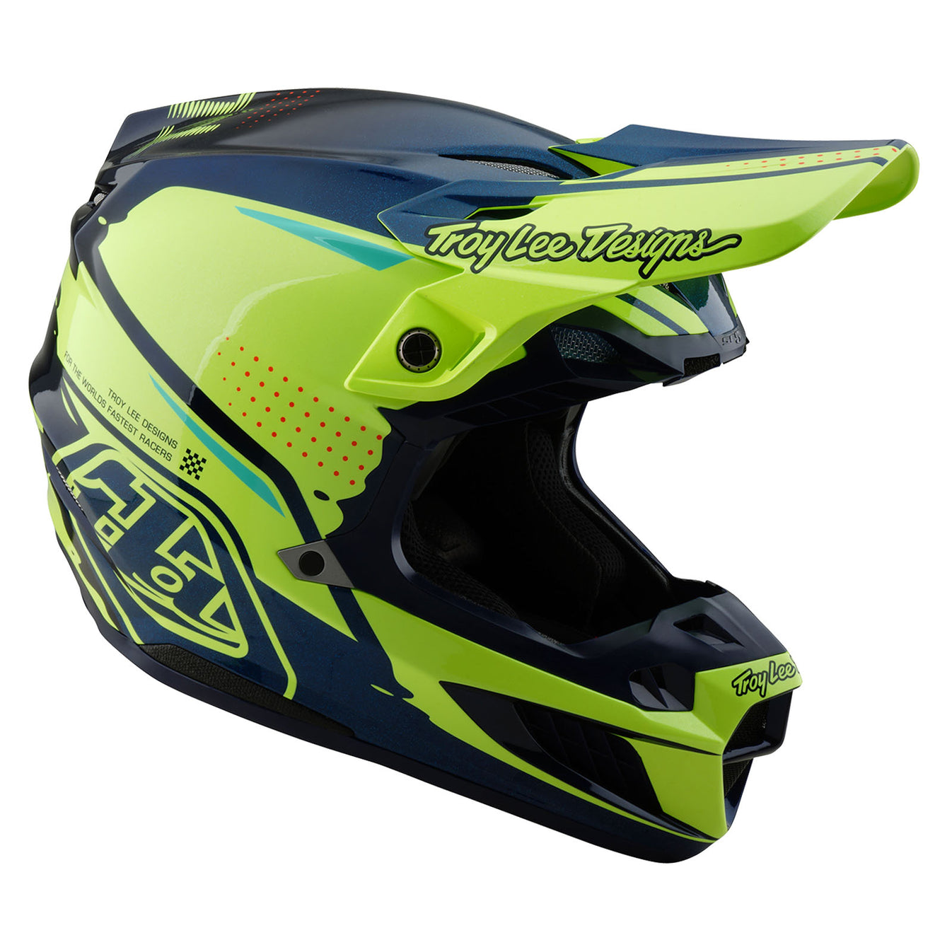 SE5 Composite Helmet Drip Yellow – Troy Lee Designs