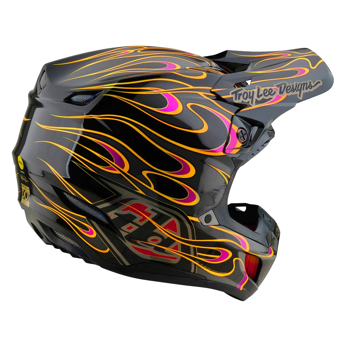 SE5 Composite Helmet Torched Black / Gray – Troy Lee Designs
